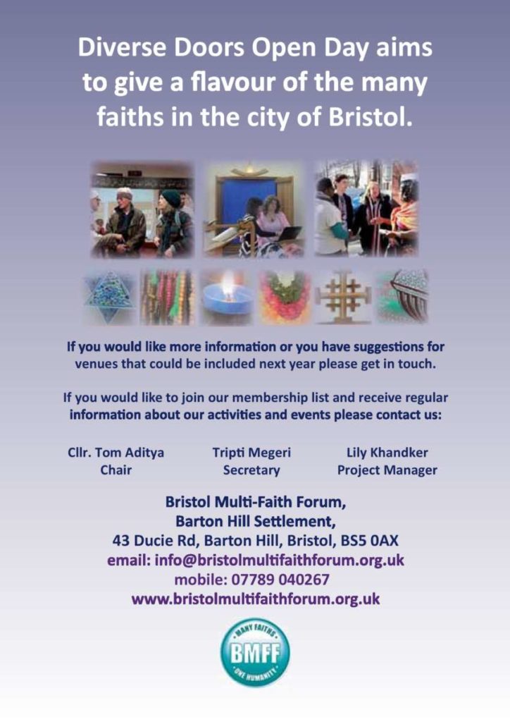 Diverse Doors Open Day – BRISTOL MULTI FAITH FORUM