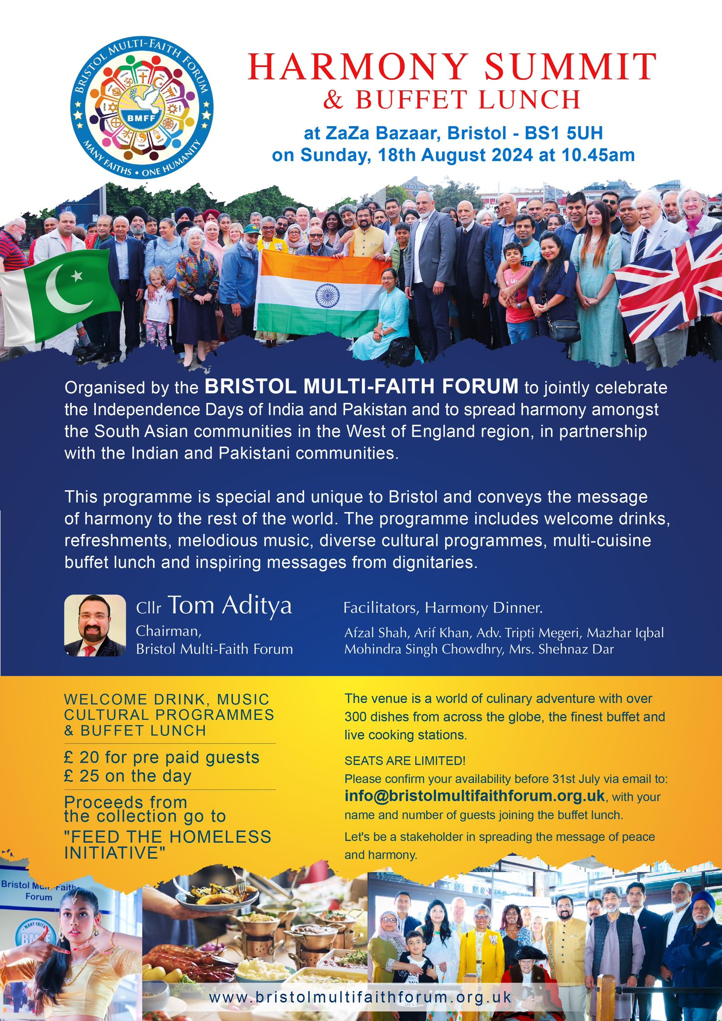 Harmony Buffet 2024 – BRISTOL MULTI FAITH FORUM